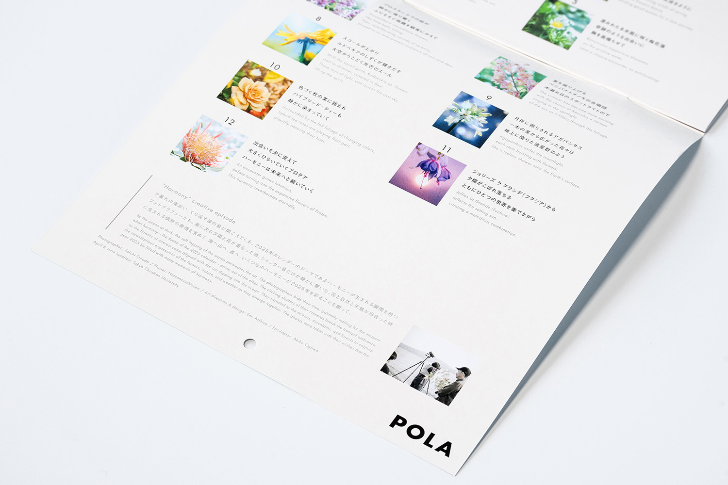 POLA 2025 calendar | 株式会社Rockaku｜コピーライター事務所
